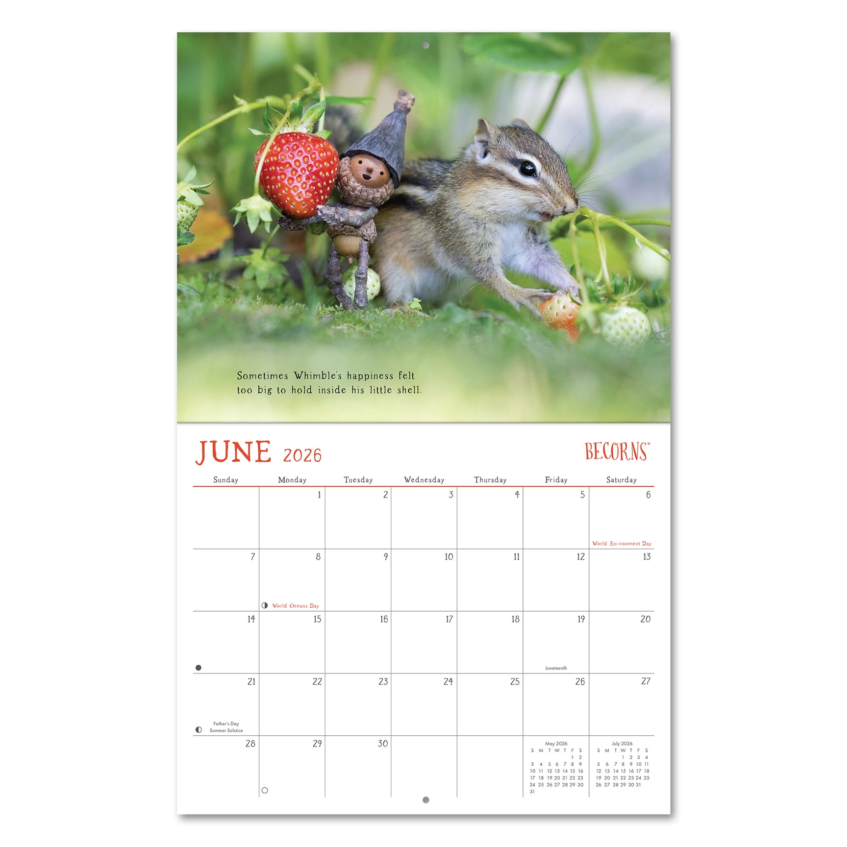 2026 Becorn Calendar - Pre-Order – David M Bird
